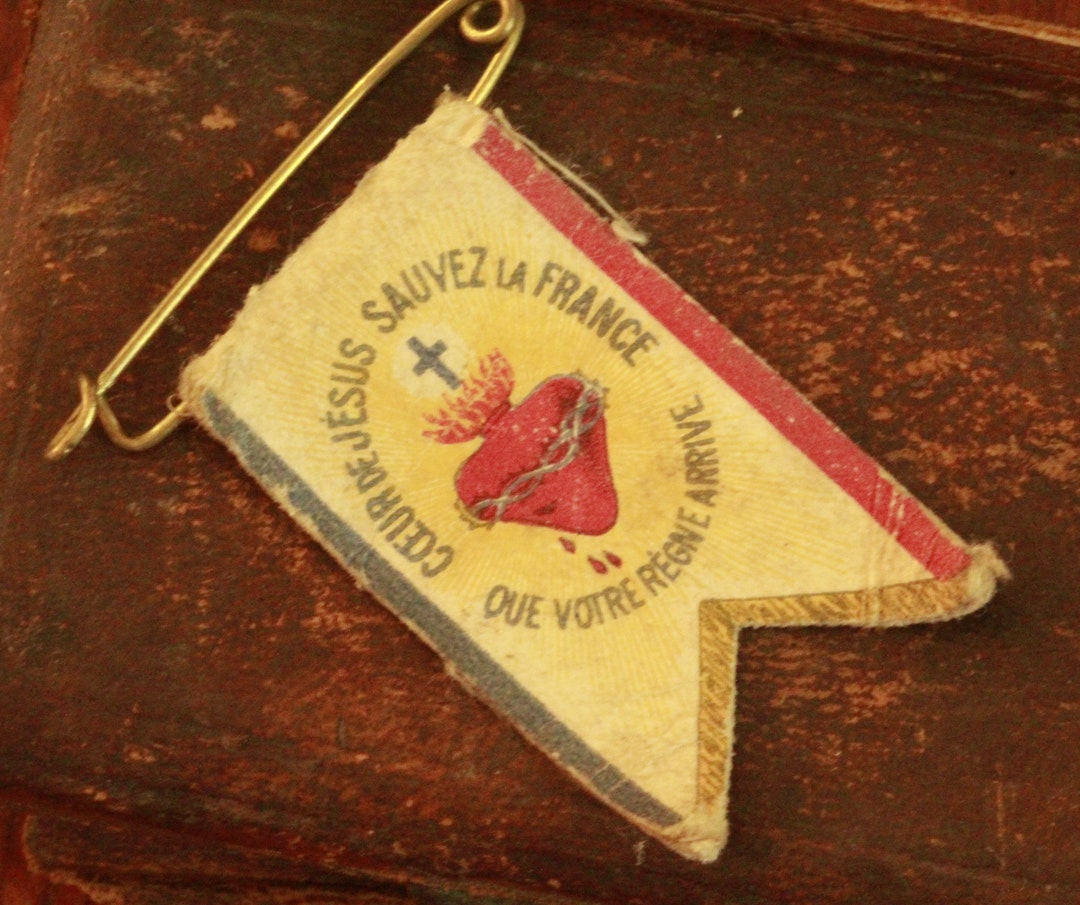 Rare Religious Jésus Christ Banner - Etsy