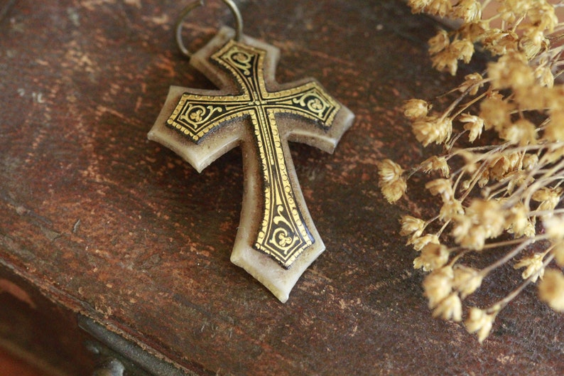 Rare Damascene Religious Cross - Etsy