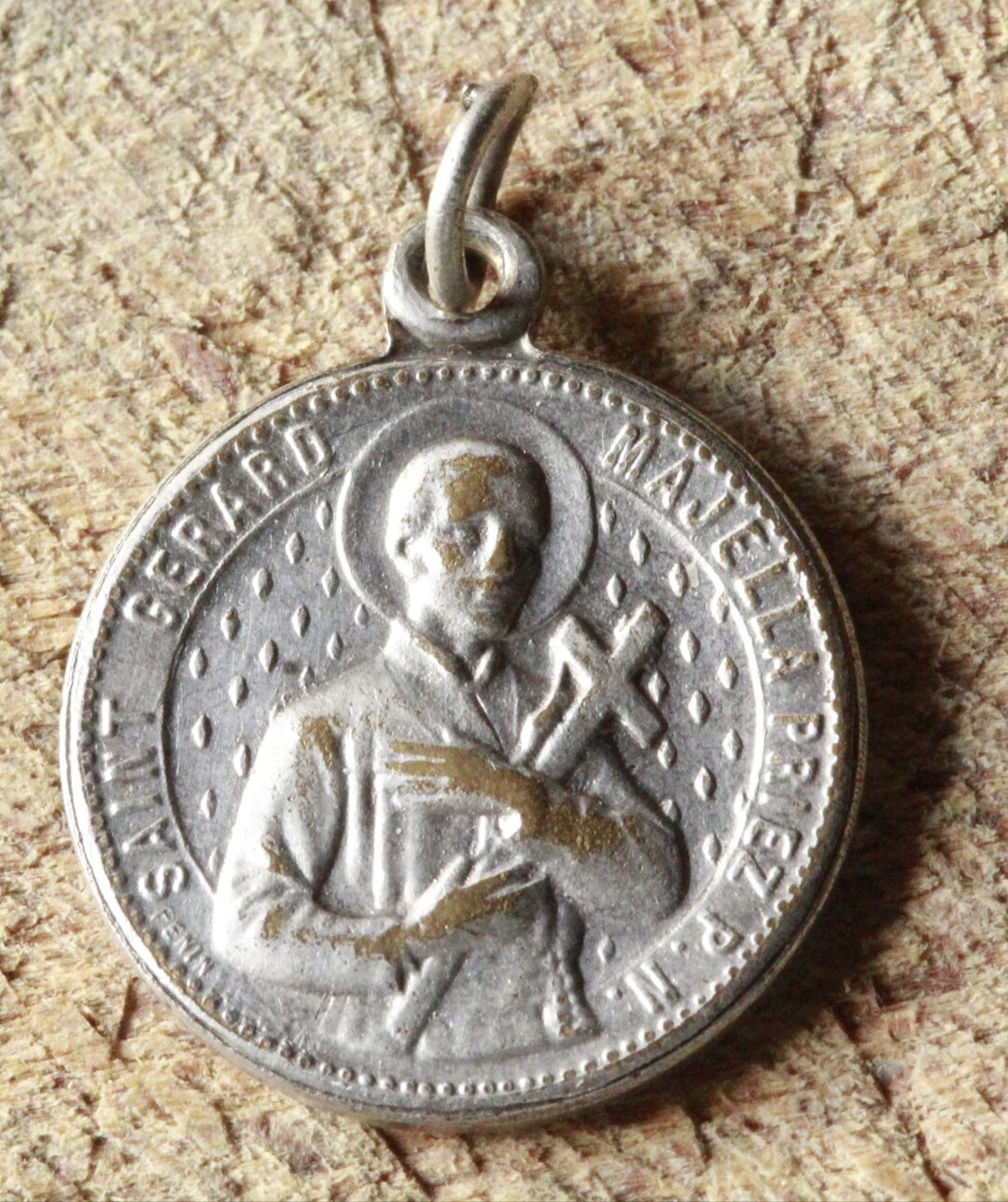 Rare Virgin Mary and Saint Gerard Majella Medal by Penin - Etsy