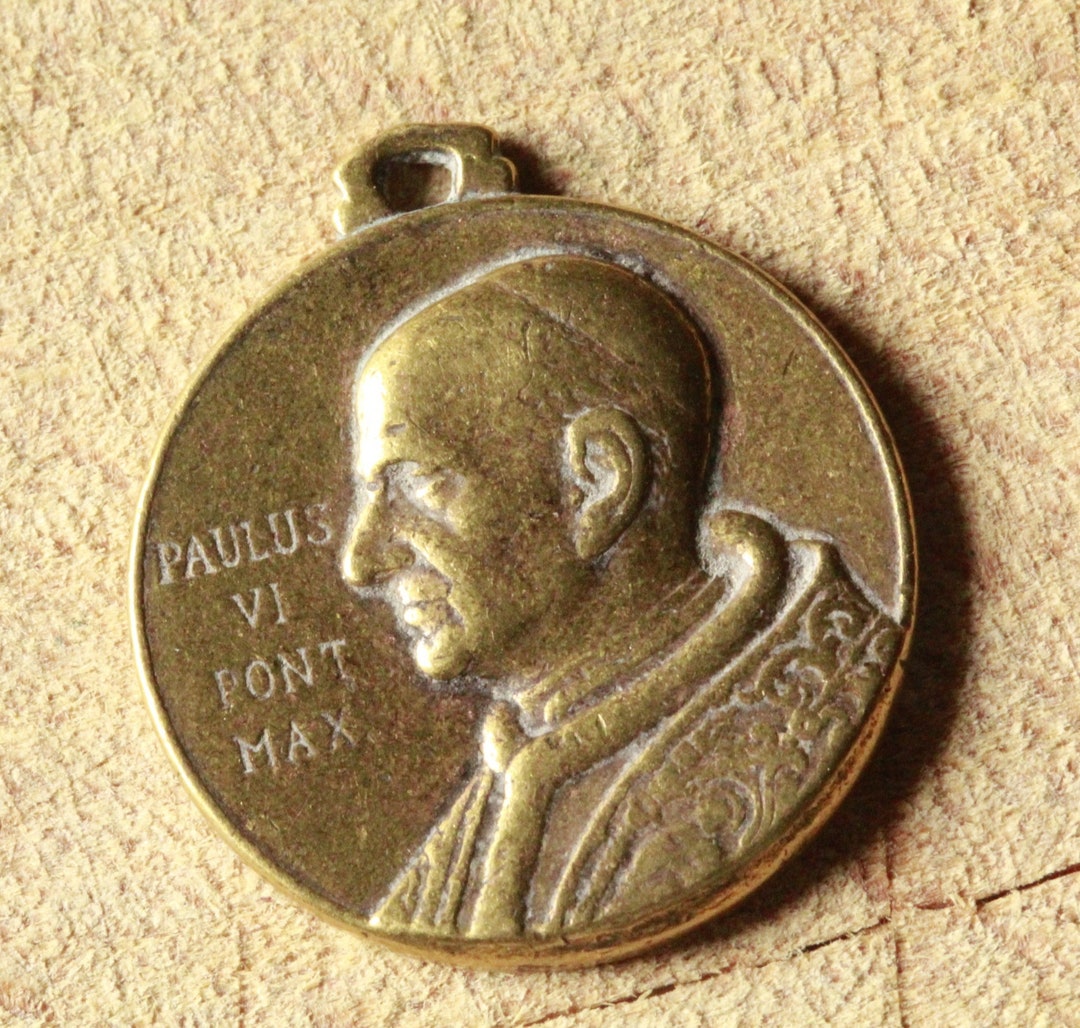 Rare Saint Christopher Medal - Etsy