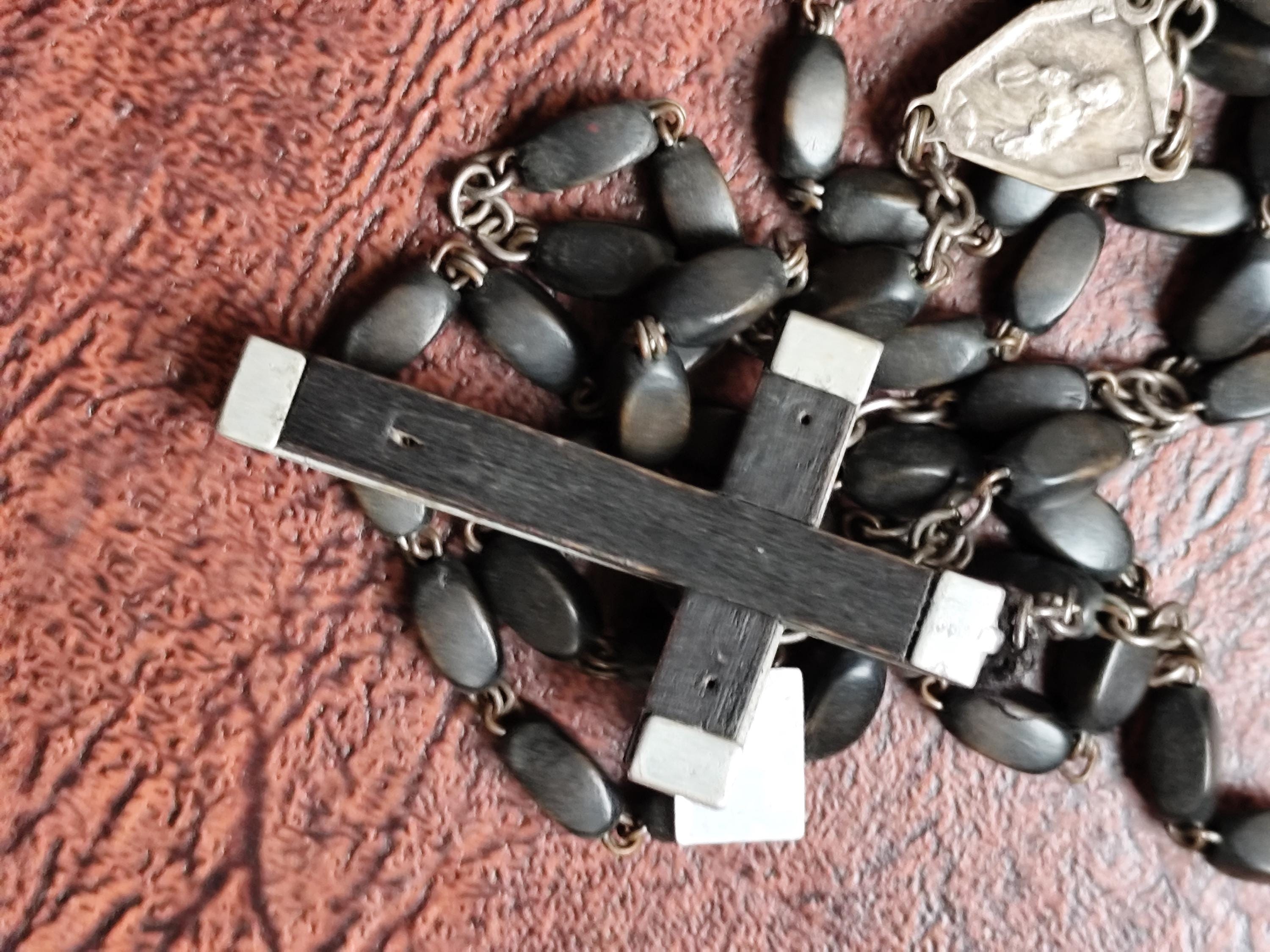 Old Virgin Mary Rosary - Etsy