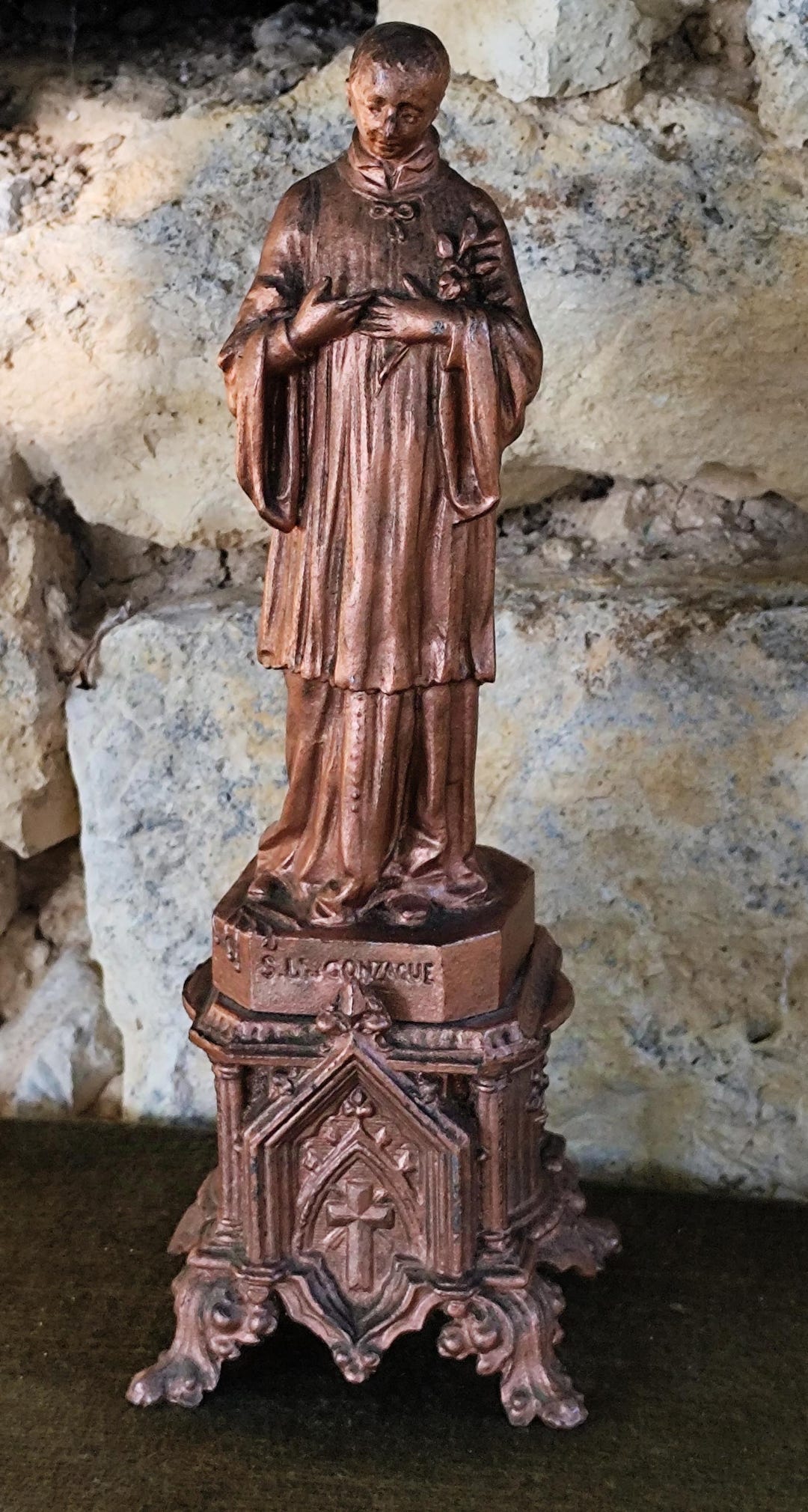 Rare Saint Gonzagues Statue - Etsy