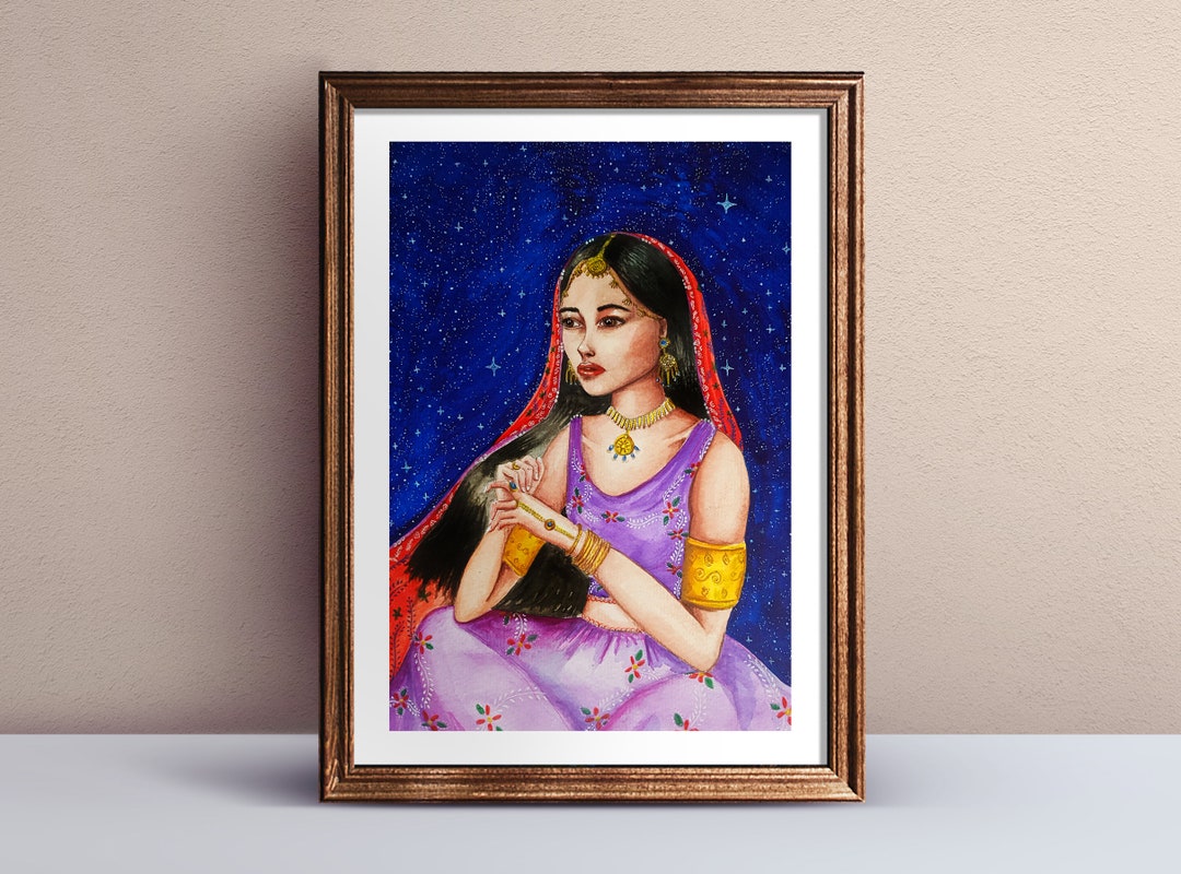 Art Print Scheherazade From 1001 Nights, Giclee Print in Din A4 ...