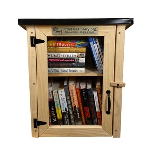 LITTLE FREE LIBRARY® Two Story Kit With Official Charter Sign & World ...