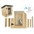 LITTLE FREE LIBRARY® Post and Topper Kit, Amish Crafted, Support the ...