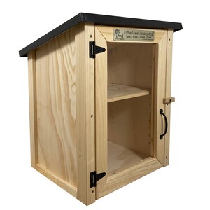 LITTLE FREE LIBRARY® Two Story Kit With Official Charter Sign & World ...