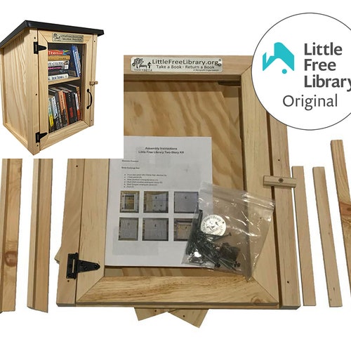 Little Free Library® Post and Topper Kit - Etsy