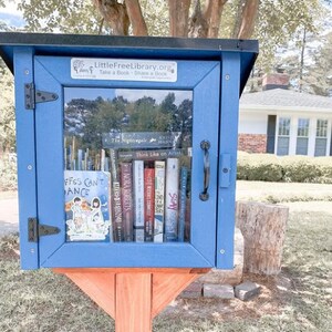 Little Free Library® Blue Cottage Kit - Etsy