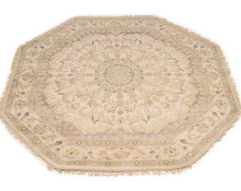 Wool Octagon Rug - Etsy