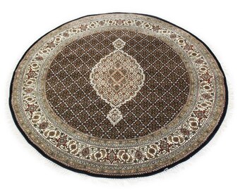 Tabriz Mahi Rug - Etsy