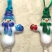 Kiln Formed Glass Medium Snowman Snowperson Icicle Ornament Christmas ...