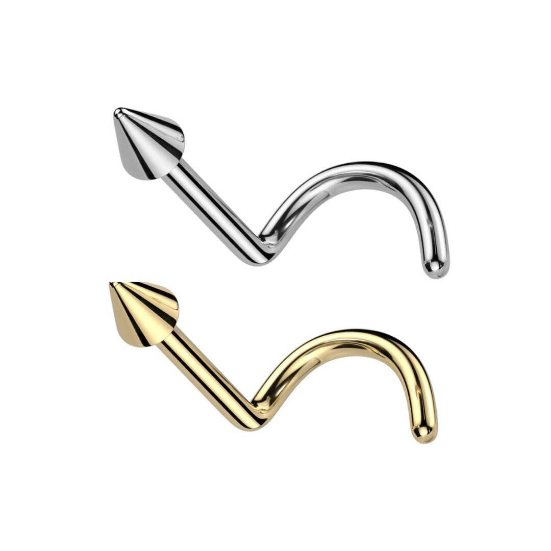 Mini Spike Nose Stud - Etsy