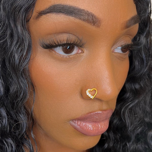 Heart Nose Cuff - Etsy
