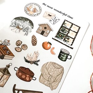 The Most Wonderful Time Sticker Sheet Bullet Journal Stickers - Etsy