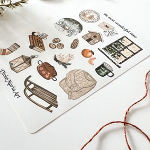 The Most Wonderful Time Sticker Sheet Bullet Journal Stickers - Etsy