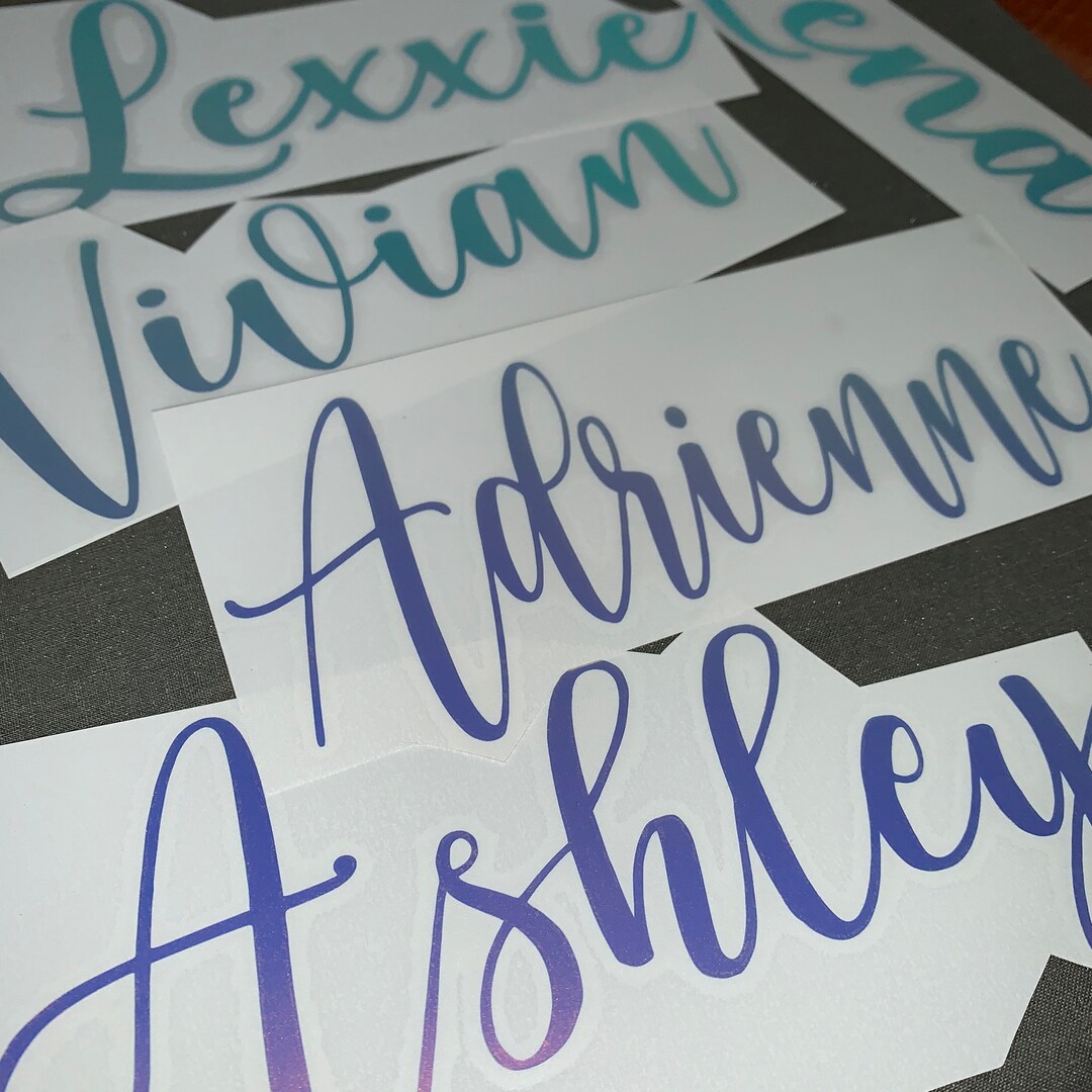 Name Decal Planner Sticker Sticker Name Labels Sticker for Yeti ...