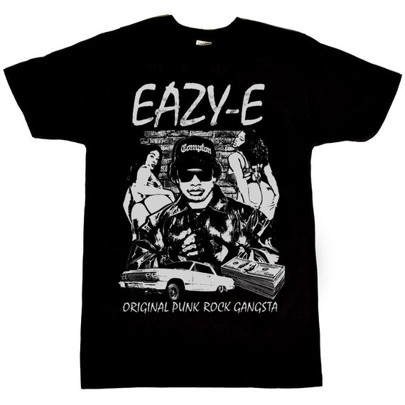 Eazy E Original Punk Rock Gangster Men's T-shirt - Etsy