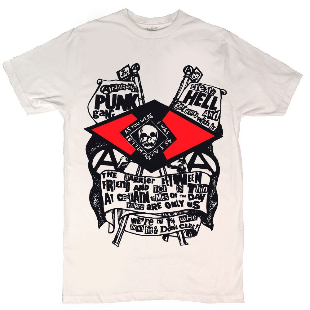 Seditionaries Anarchist Punk Gang Mens T Shirt Etsy