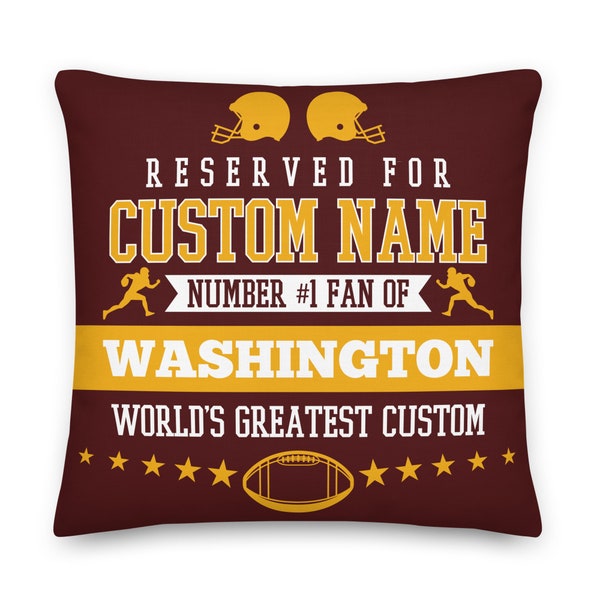 Washington Commanders Pillow - Etsy
