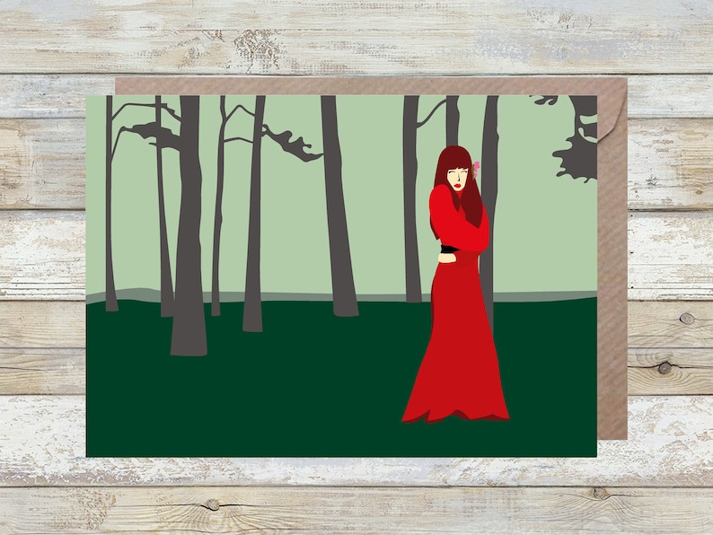 Kate Bush Wuthering Heights Card - Etsy