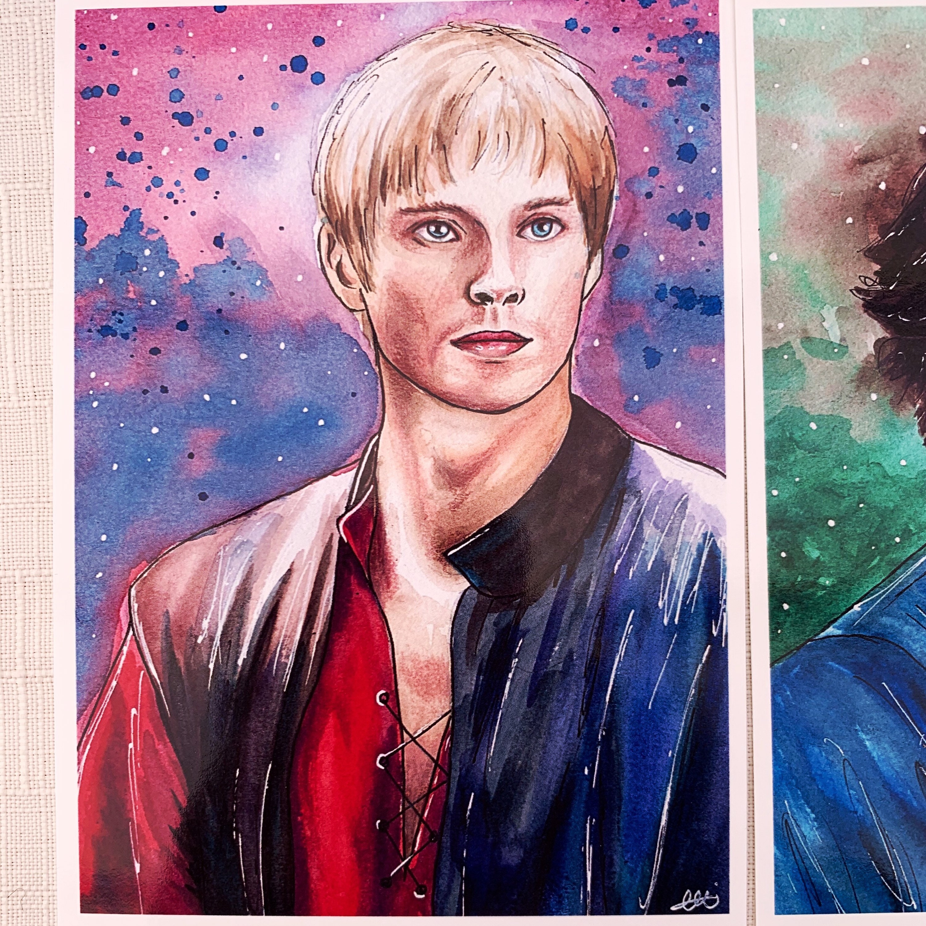 KNIGHTS OF CAMELOT A6 Print Pack Merlin Art Prints | Etsy