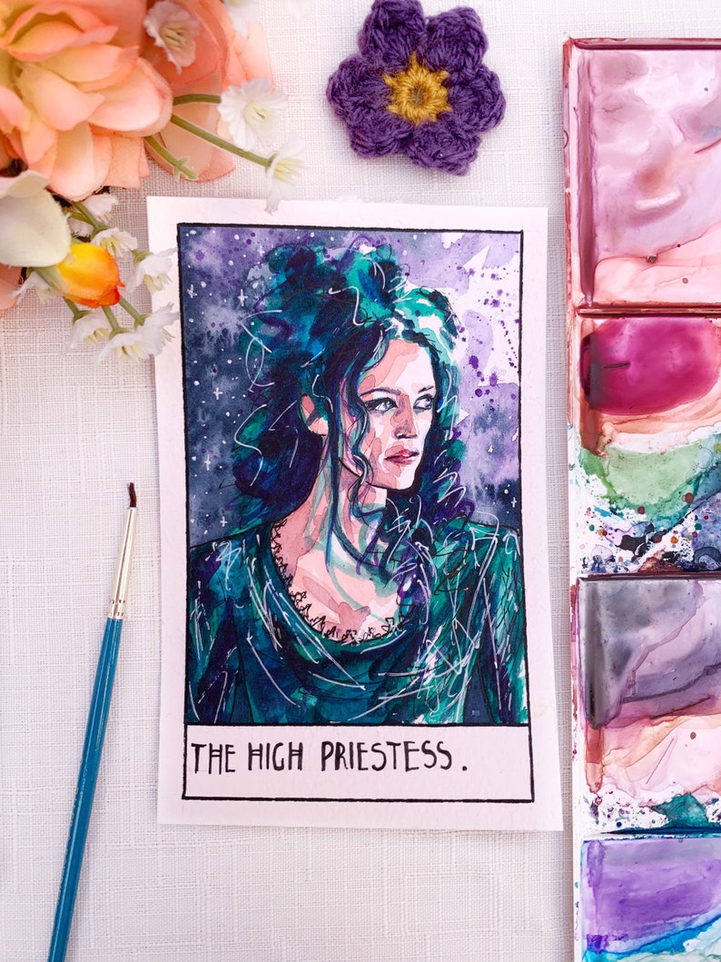 Merlin Tarot Card Print Pack Merlin Art Prints - Etsy