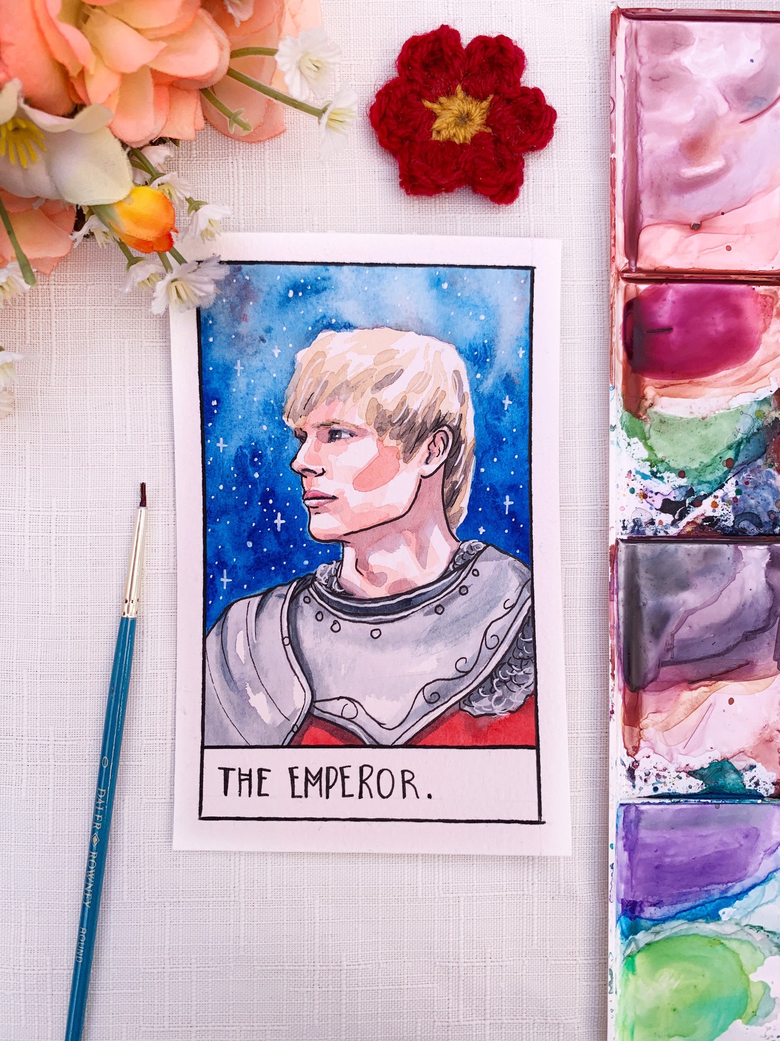 Merlin Tarot Card Print Pack Merlin Art Prints - Etsy