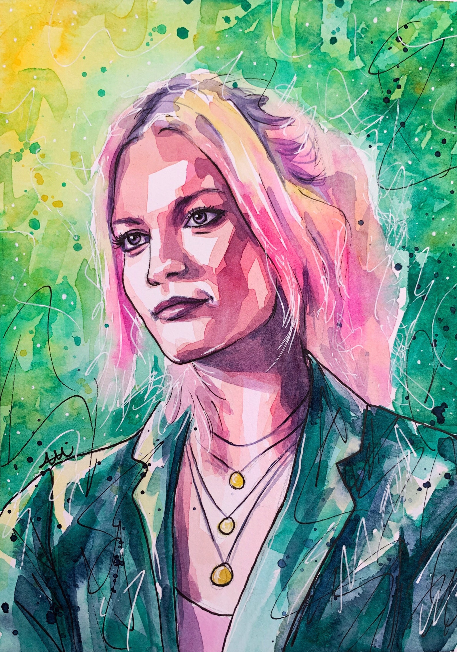 Maeve Wiley Print Netflix Sex Education Maeve Wiley Art Etsy