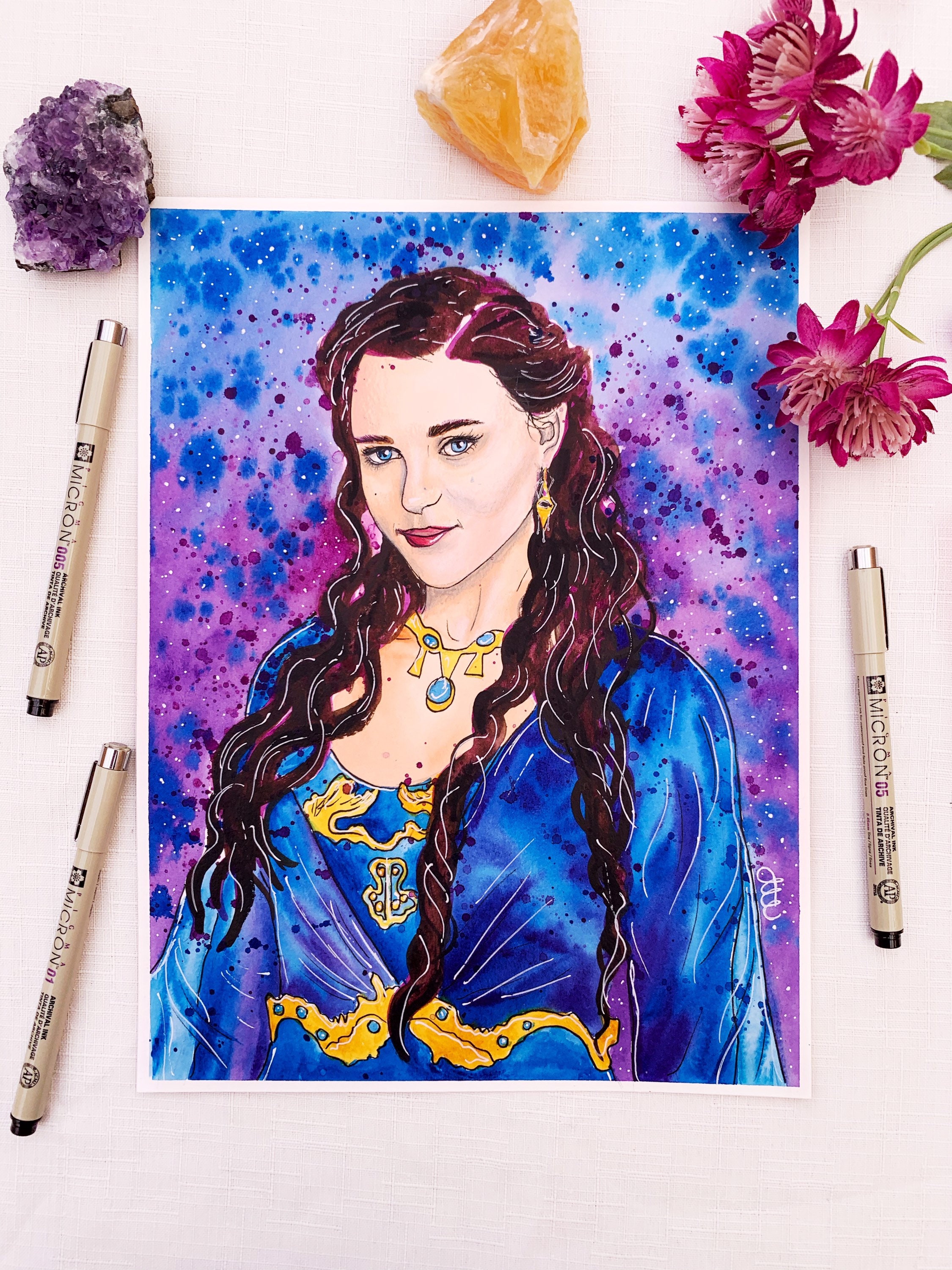 MORGANA PRINT | A4/A5/A6 Morgana Art Print - Etsy UK
