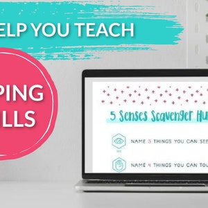 Virtual Calm Down Kit | Digital Coping Skills Tools, Worksheets, and ...