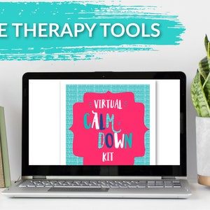 Virtual Calm Down Kit | Digital Coping Skills Tools, Worksheets, and ...