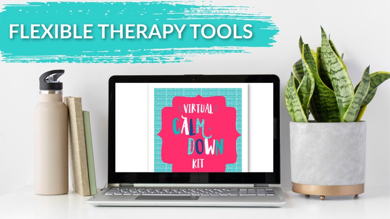 Virtual Calm Down Kit | Digital Coping Skills Tools, Worksheets, and ...
