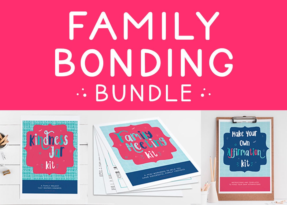 Family Bonding Bundle | Parenting Printables | Family Meeting Kit ...