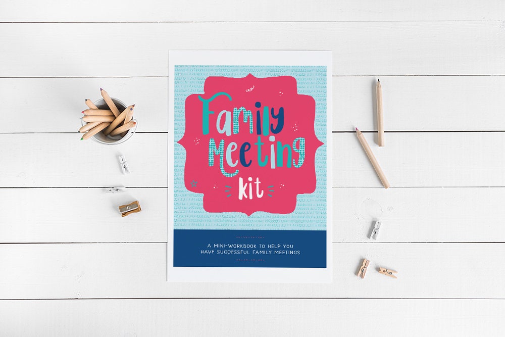 Family Bonding Bundle | Parenting Printables | Family Meeting Kit ...