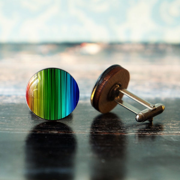 Rainbow Cuff - Etsy