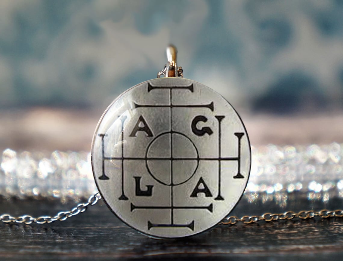 Agla Tetragrammaton Agla Talisman Agla Pendant | Etsy