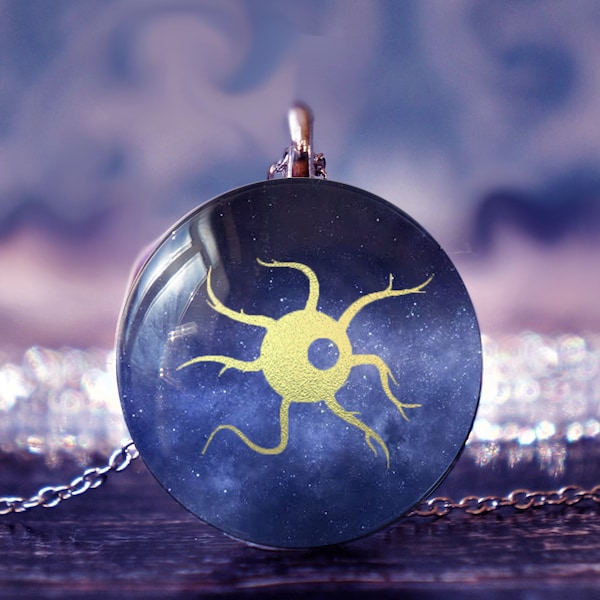 Cell Biology Necklace - Etsy