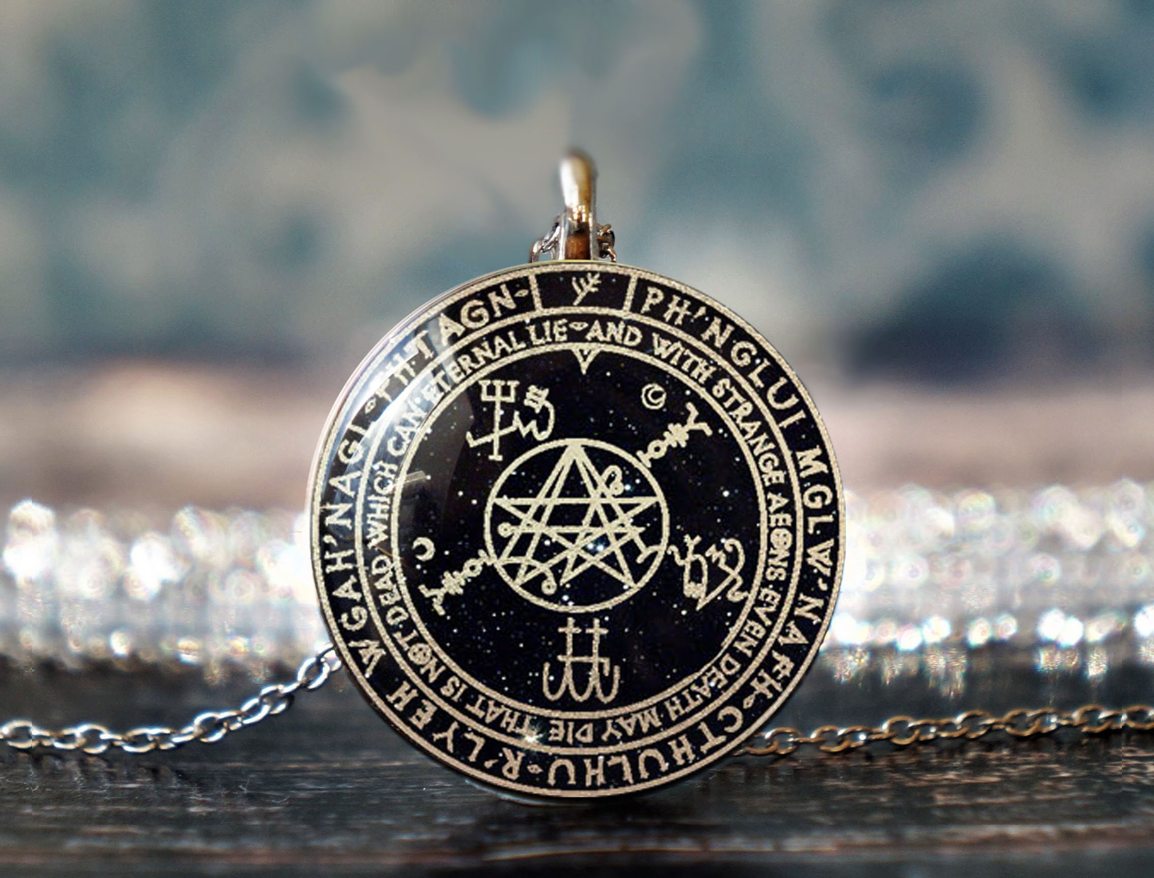 Cthulhu Necklace , Cthulhu Symbol , Cthulhu Pendant , Cthulhu Amulet ...