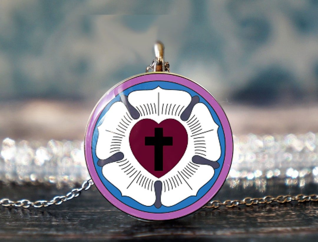 Christian Jewelry , Luther Rose , Reformation , Confirmation Gift ...