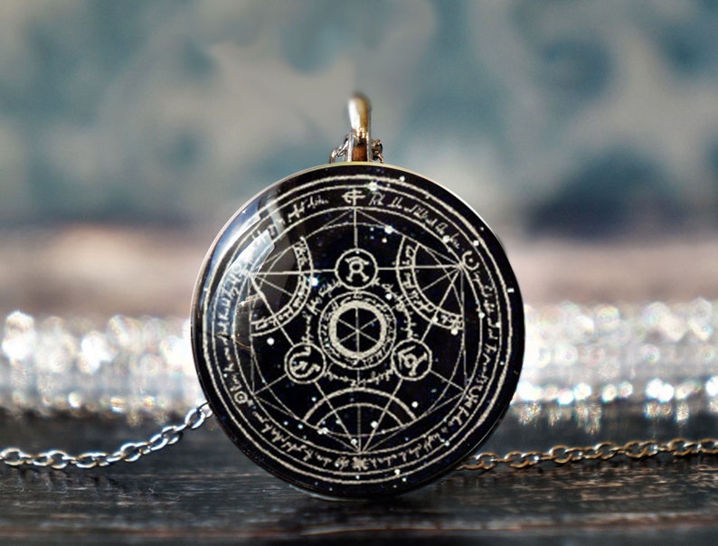 Alchemy Jewelry Alchemy Symbols Alchemy Pendant Seal of - Etsy