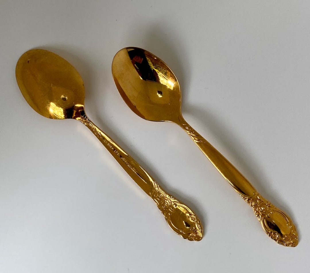 Oneida LTD Golden Ballad Country Lane Spoon 7 - Etsy