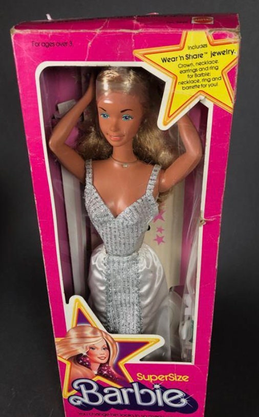 Barbie Supersize 1976 No 9828 - Etsy