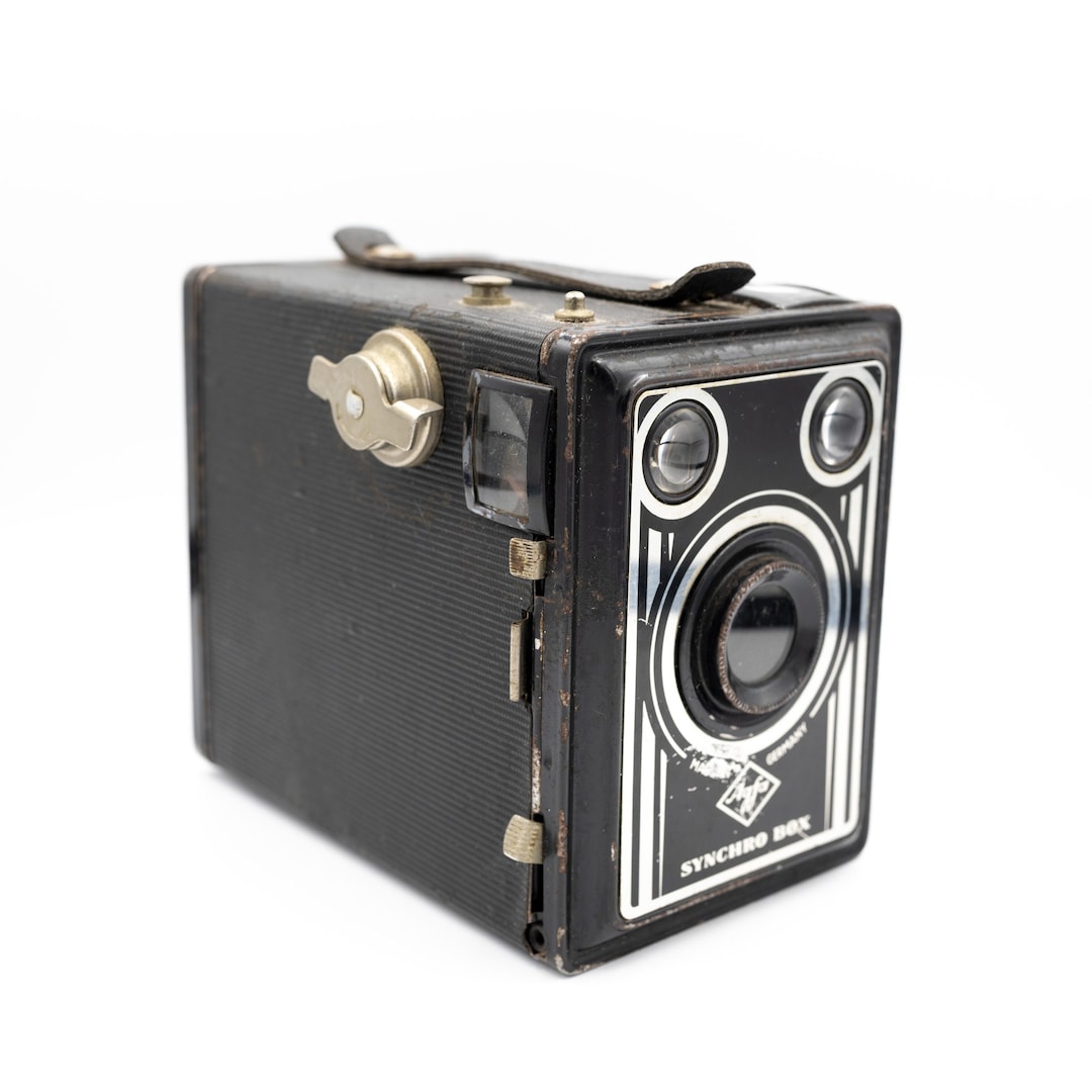 Agfa Synchro Box 1940's Vintage Retro 620 Film Photography Analog Box ...