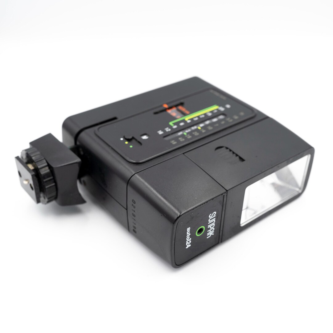 Sunpak Auto 124 Vintage Retro Camera Flash for Analog Photography - Etsy