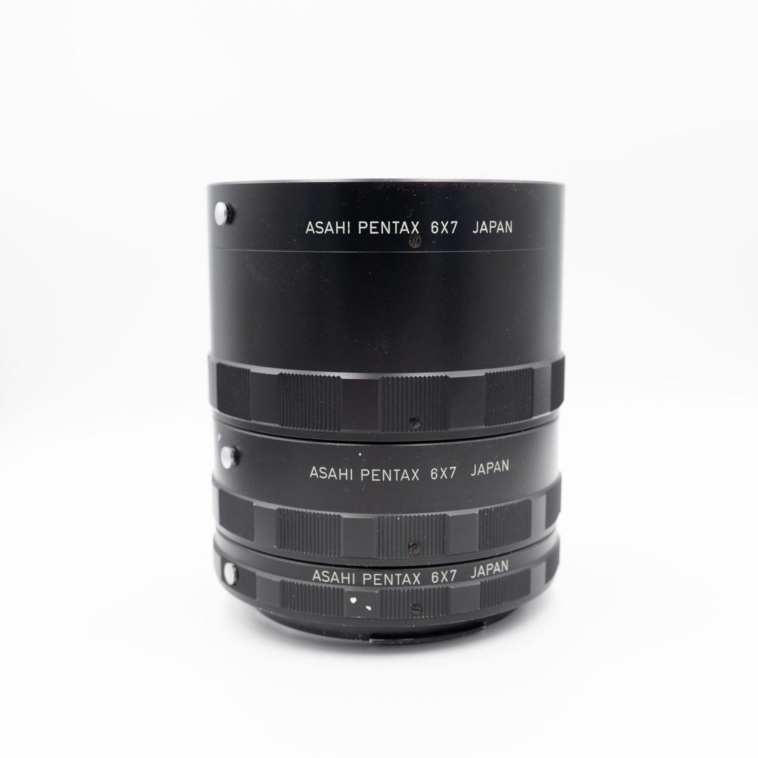 Asahi Pentax 6x7 Extension Tube Ring Set 1980's Vintage Retro for ...