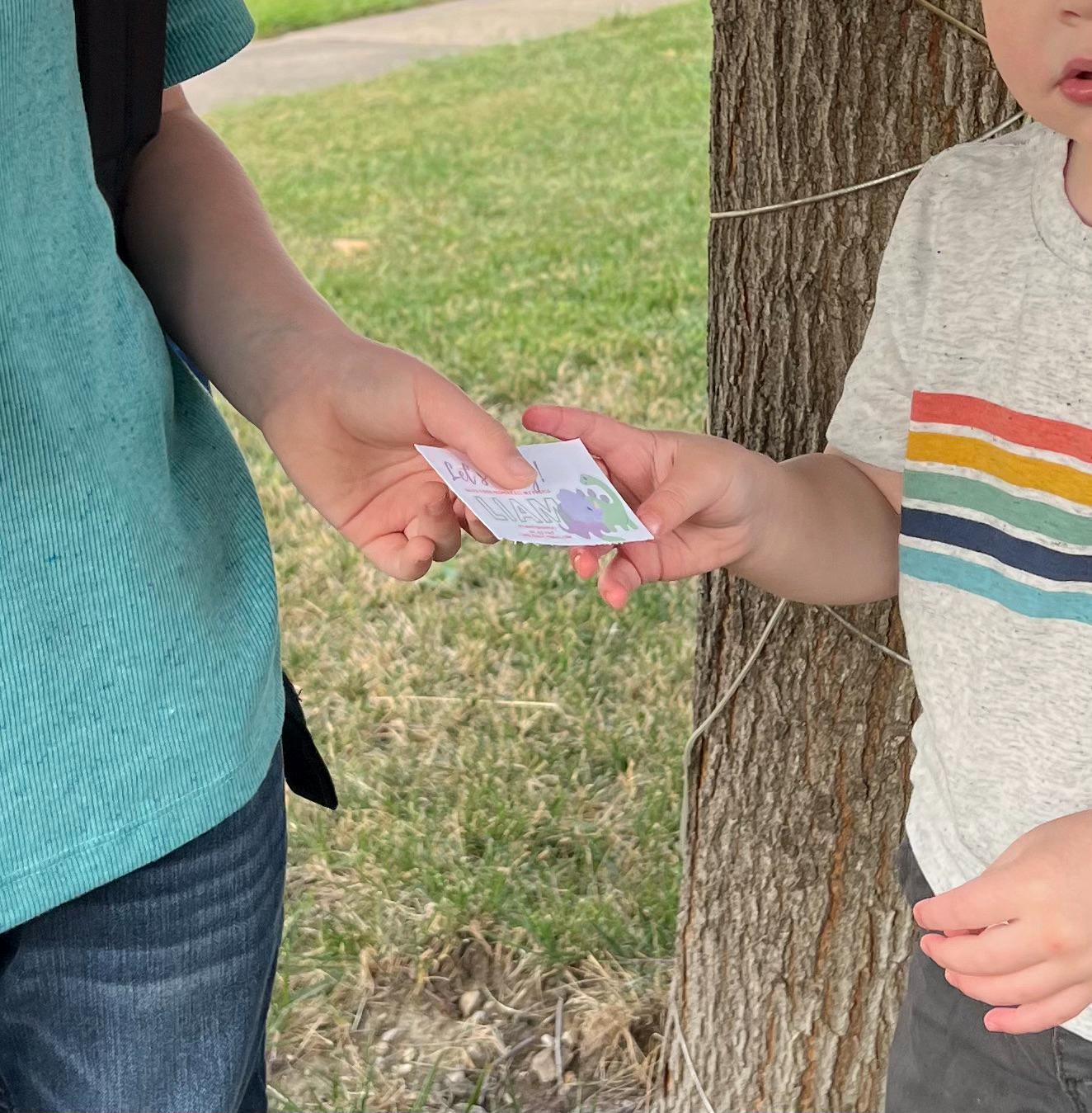 Video Game Kids Business Card | Kid Business Cards | Play Date Card ...