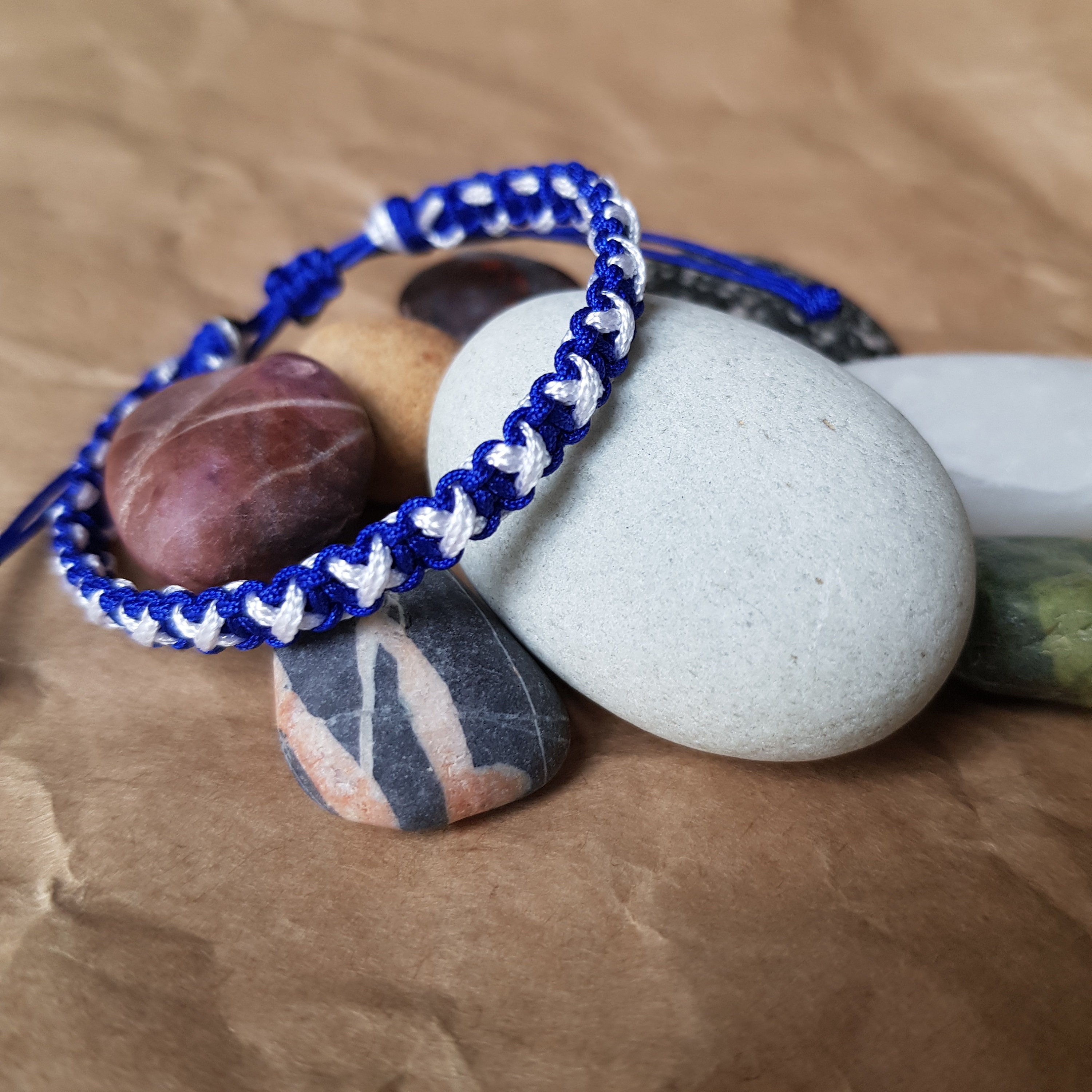 Scotland Flag Bracelet Handmade Adjustable Nylon Cord - Etsy UK