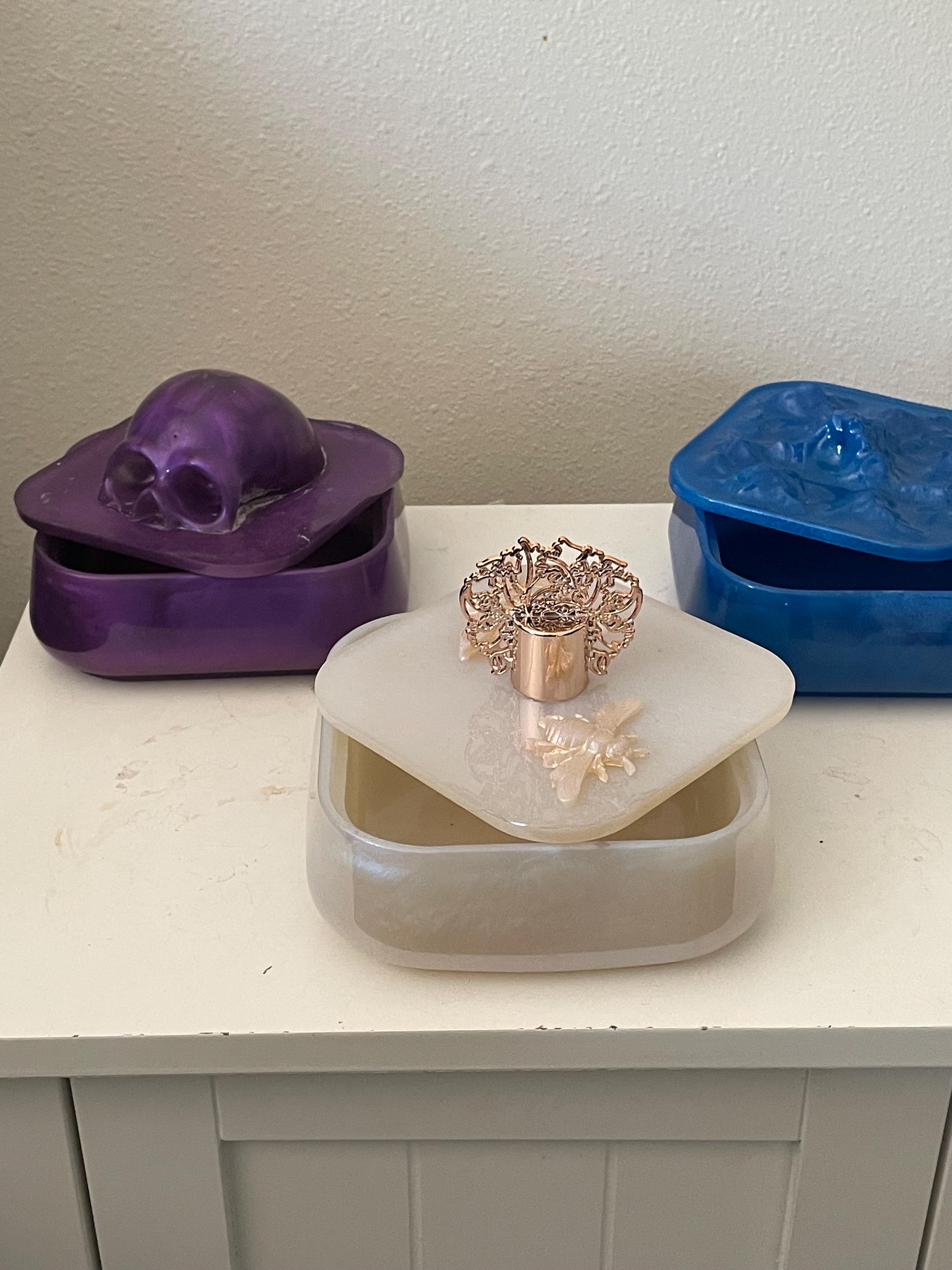 Customized Epoxy Resin Container for Rings/keys/etc - Etsy