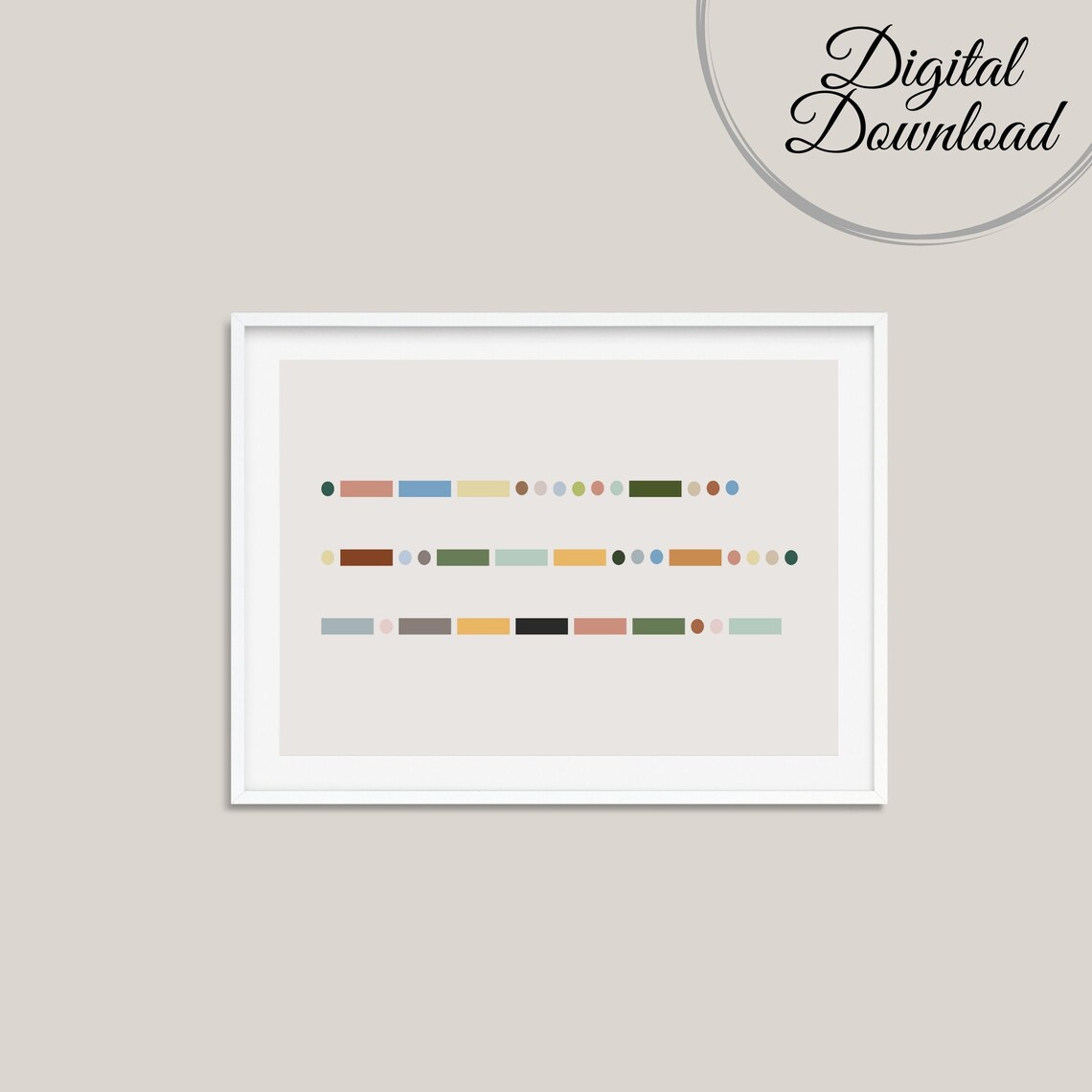Morse Code "jesus Loves You" Wall Art | Contemporary Minimalist Home ...