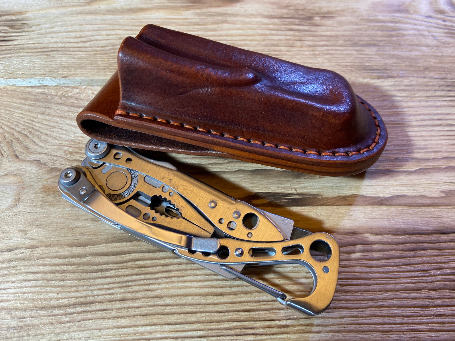Custom Leather Case Sheath for the Leatherman Skeletool | Etsy